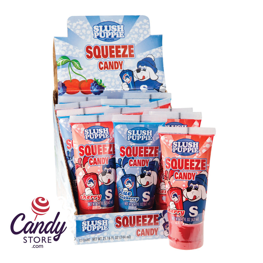 Slush Puppie Squeeze Candy Tubes 12ct - CandyStore.com