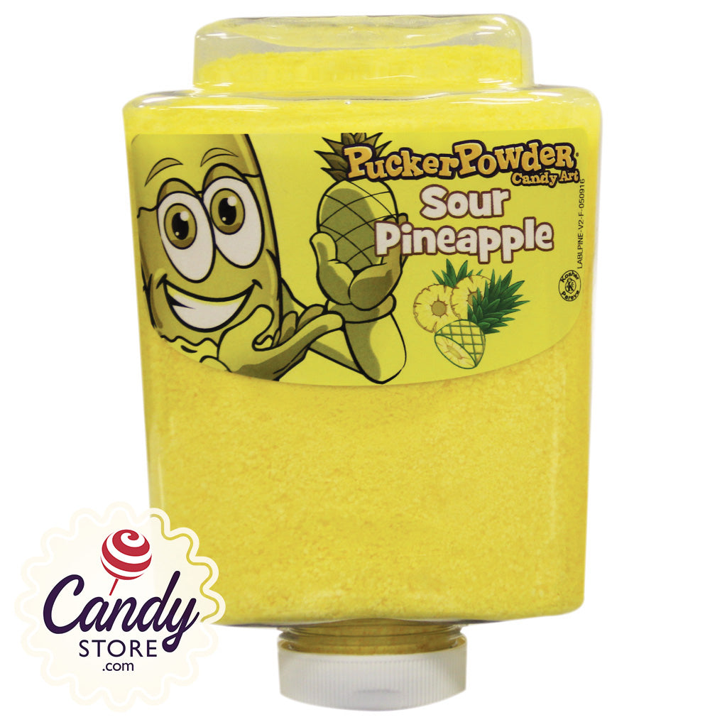 Sour Pineapple Pucker Powder Candy Art - 9oz Bottle – CandyStore.com