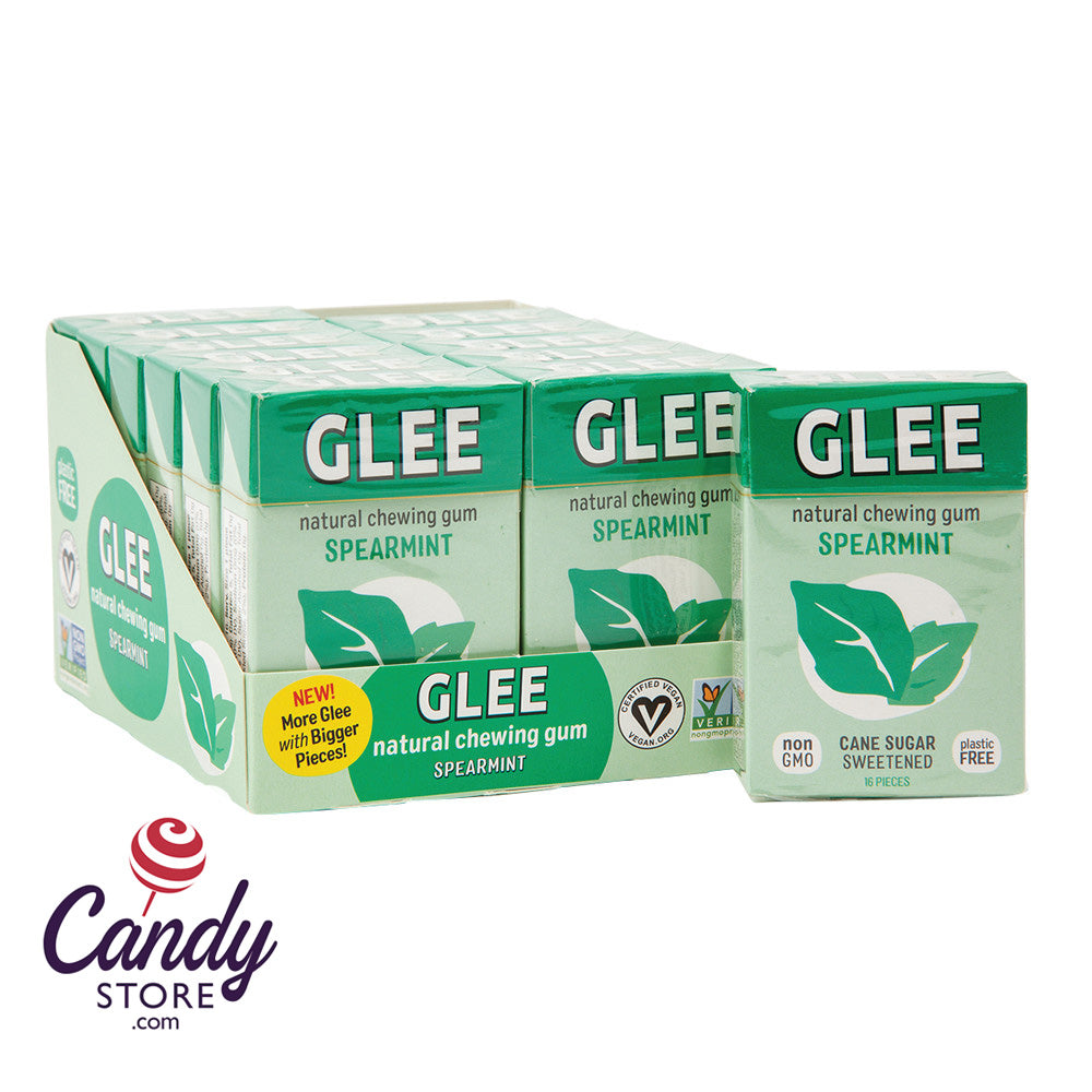 Spearmint Glee Gum 12ct Boxes - CandyStore.com