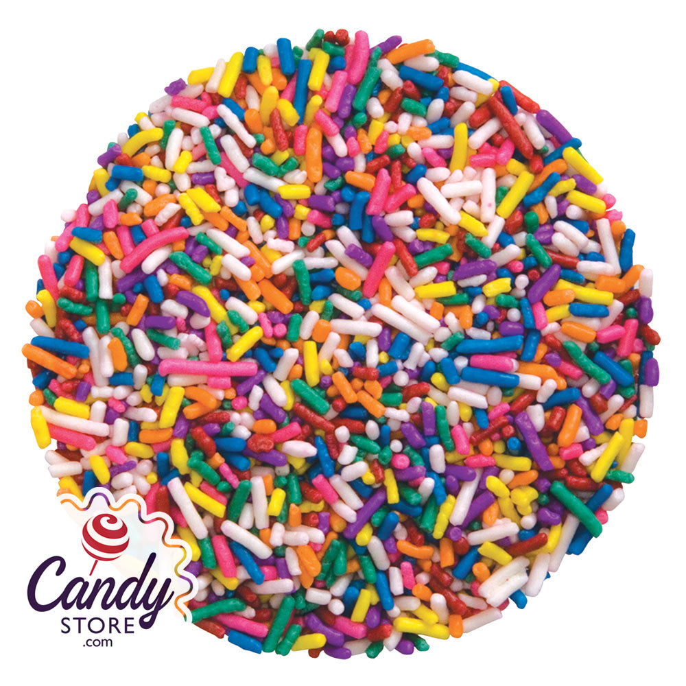 Rainbow Candy Sprinkles 10lb - CandyStore.com
