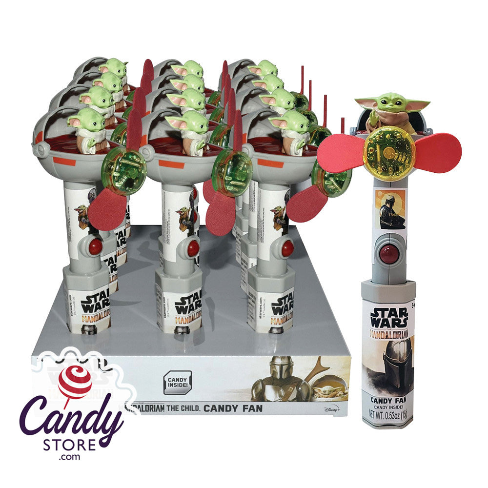 Star Wars Mandalorian Candy Fans 12ct - CandyStore.com