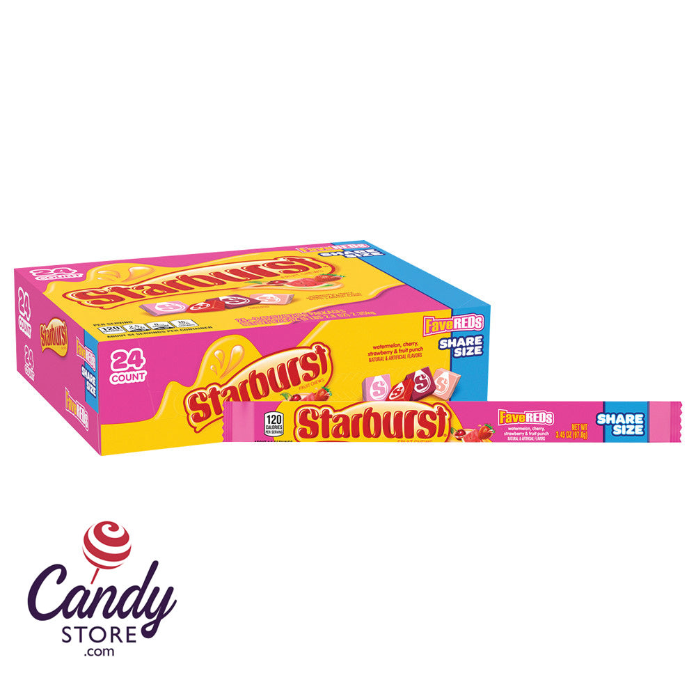 Starburst FaveReds 24ct Share Size - CandyStore.com