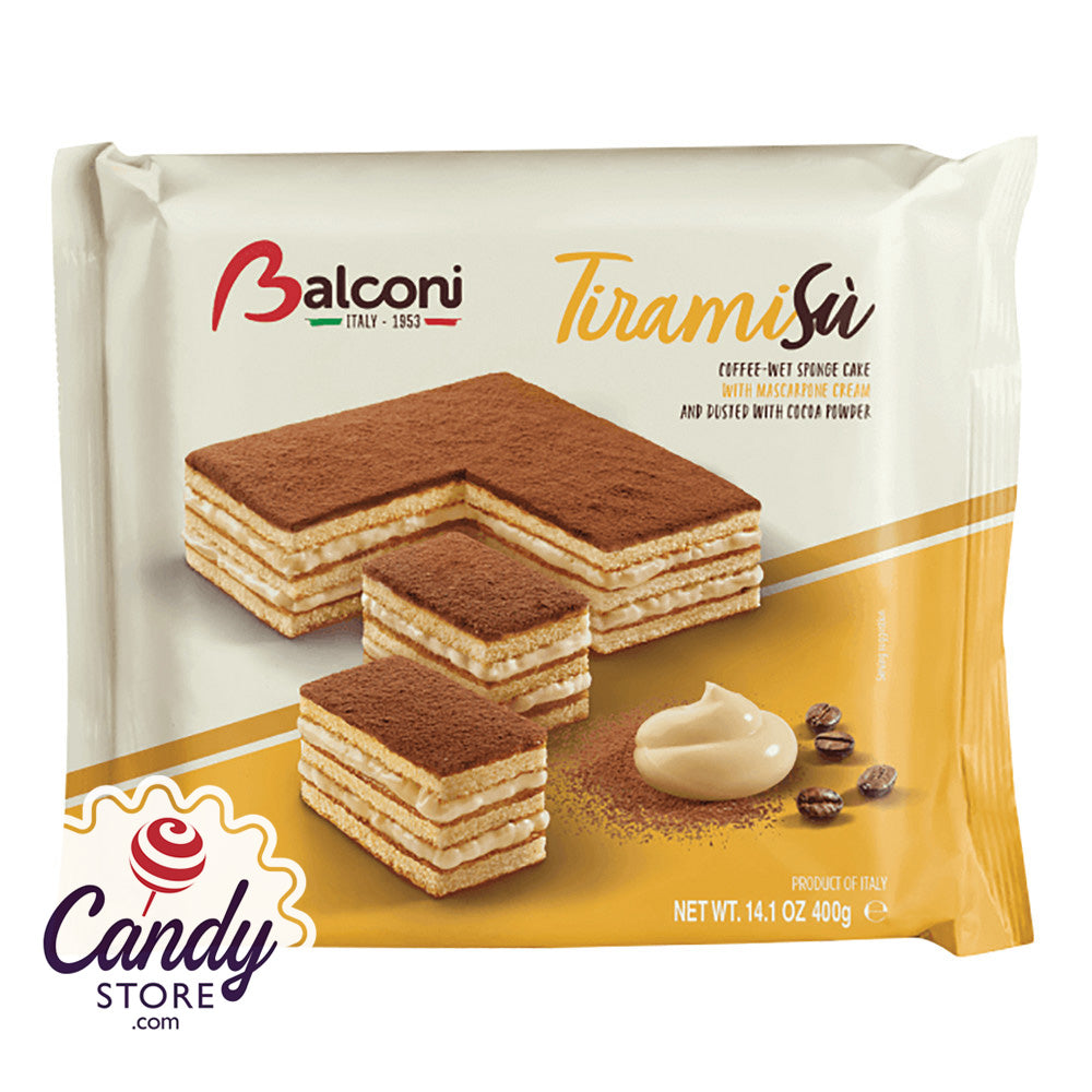 Tiramisu Cakes Balconi 6ct - CandyStore.com
