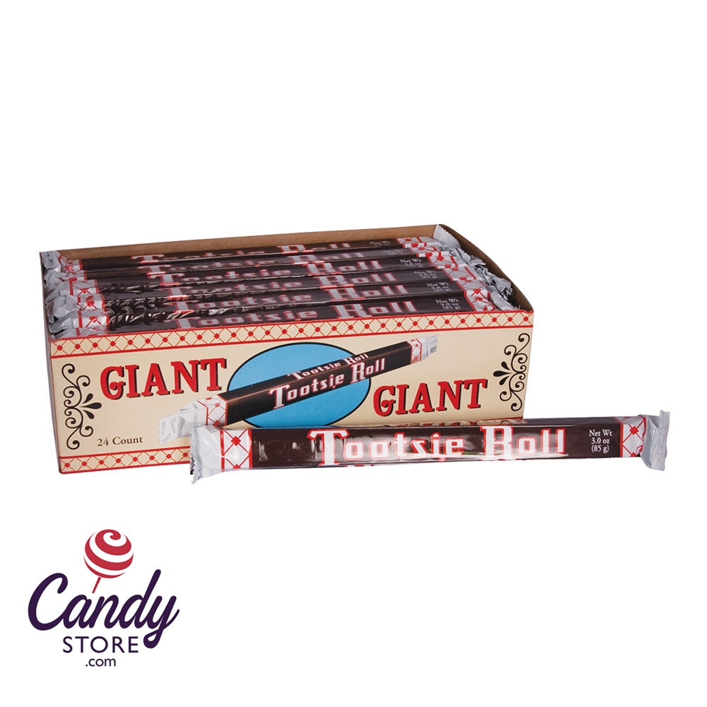 Giant Tootsie Roll Nostalgia Bars 24ct - CandyStore.com