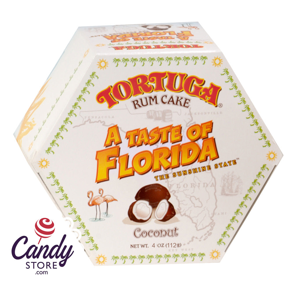 Tortuga Coconut Rum Cakes A Taste Of Florida 12ct - CandyStore.com