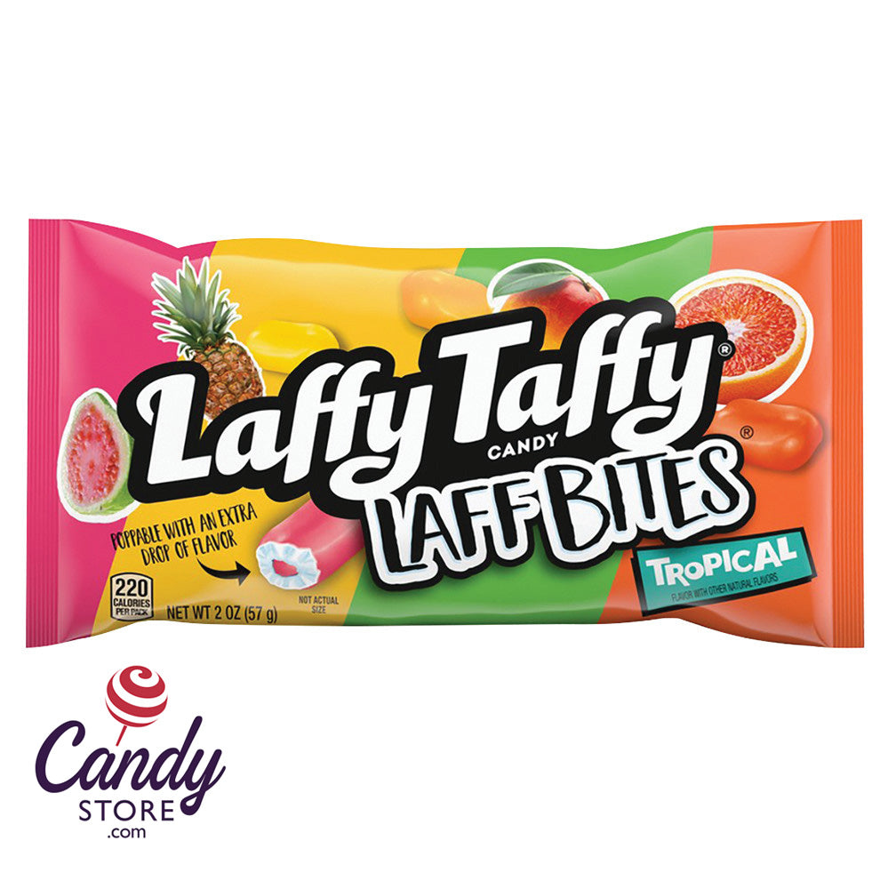 Tropical Laffy Taffy Laff Bites 24ct Bags - CandyStore.com