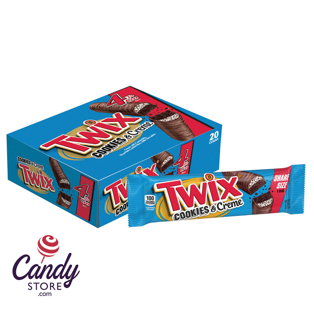 Twix Cookies & Creme Share Size Bags 20ct - CandyStore.com