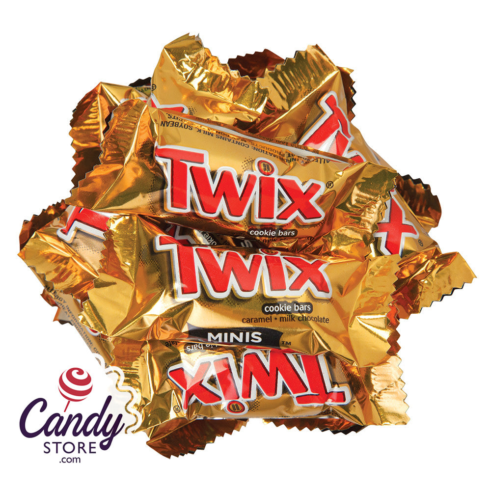Twix Mini Bars Candy 20lb Bulk - CandyStore.com
