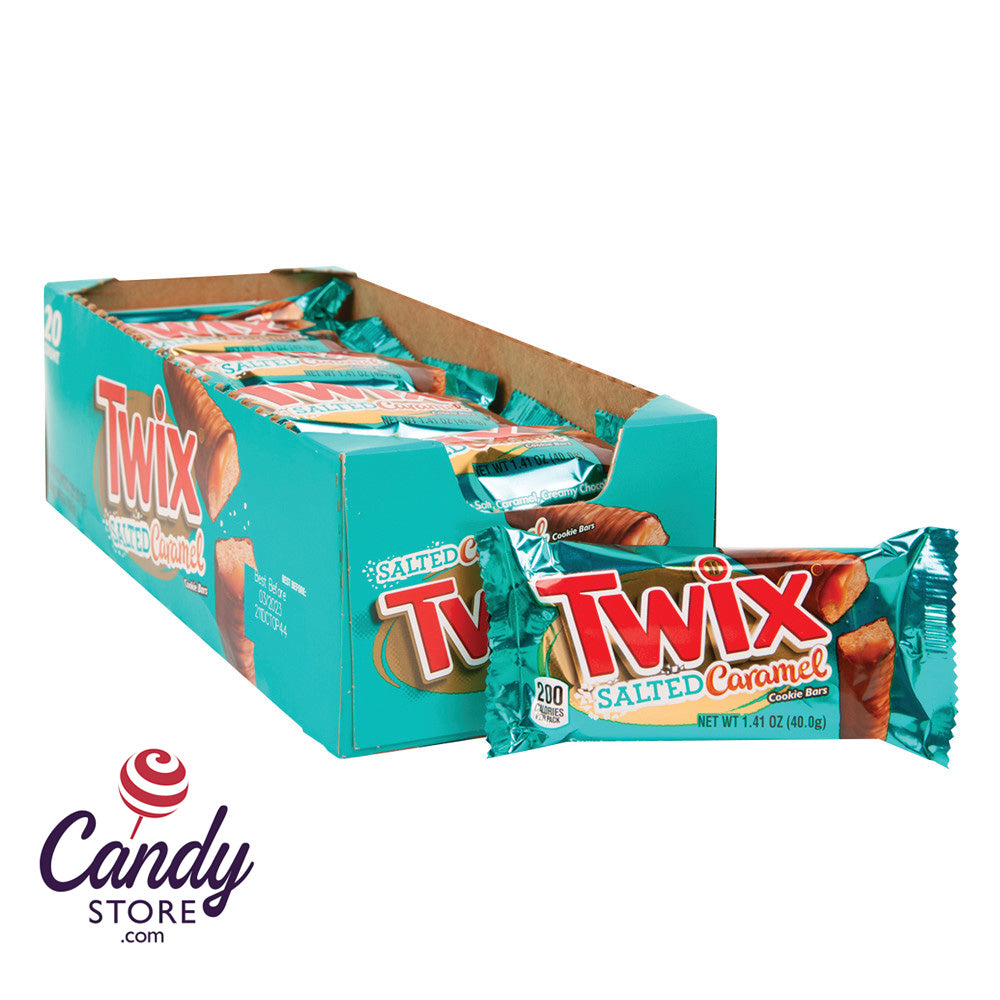 Twix Salted Caramel Bars 20ct - CandyStore.com