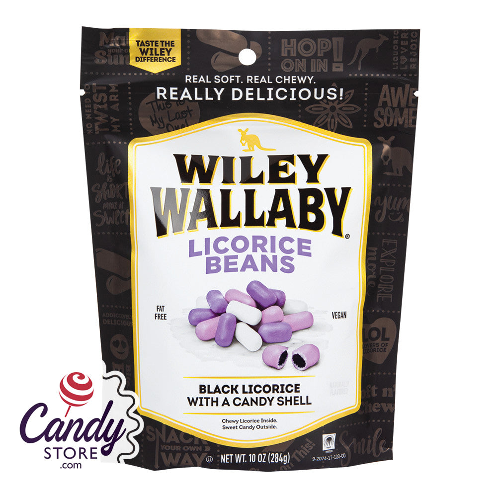 Wiley Wallaby Licorice Beans Candy - CandyStore.com